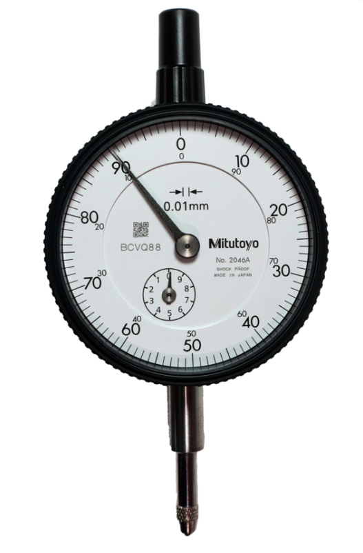 Mitutoyo Dial Indicator Dti Clock Has Lug Back Plate 10mm 0 01mm